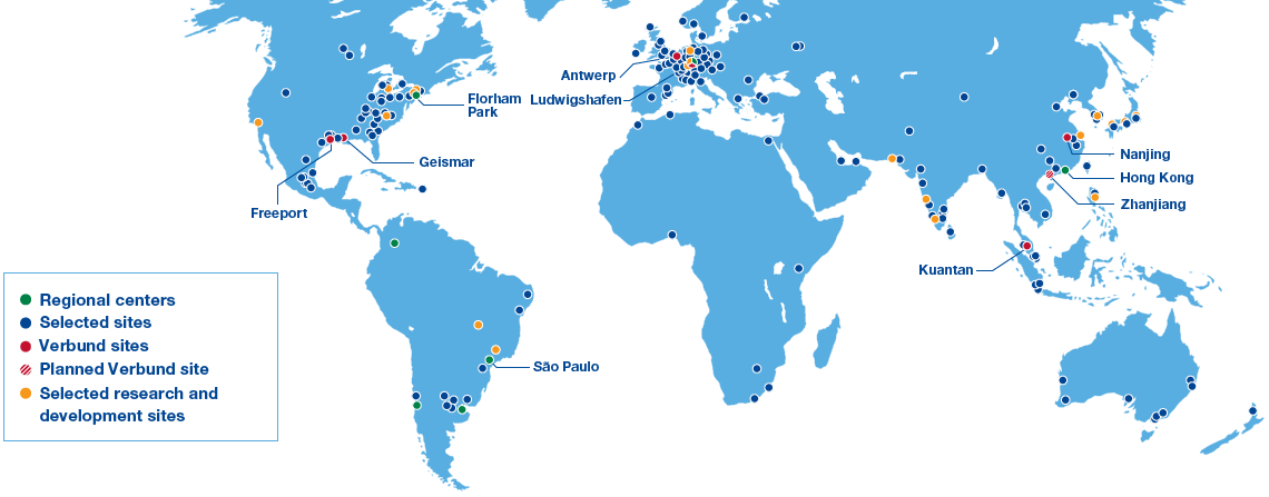 Sites, Markets, Environment - BASF Online Report 2020